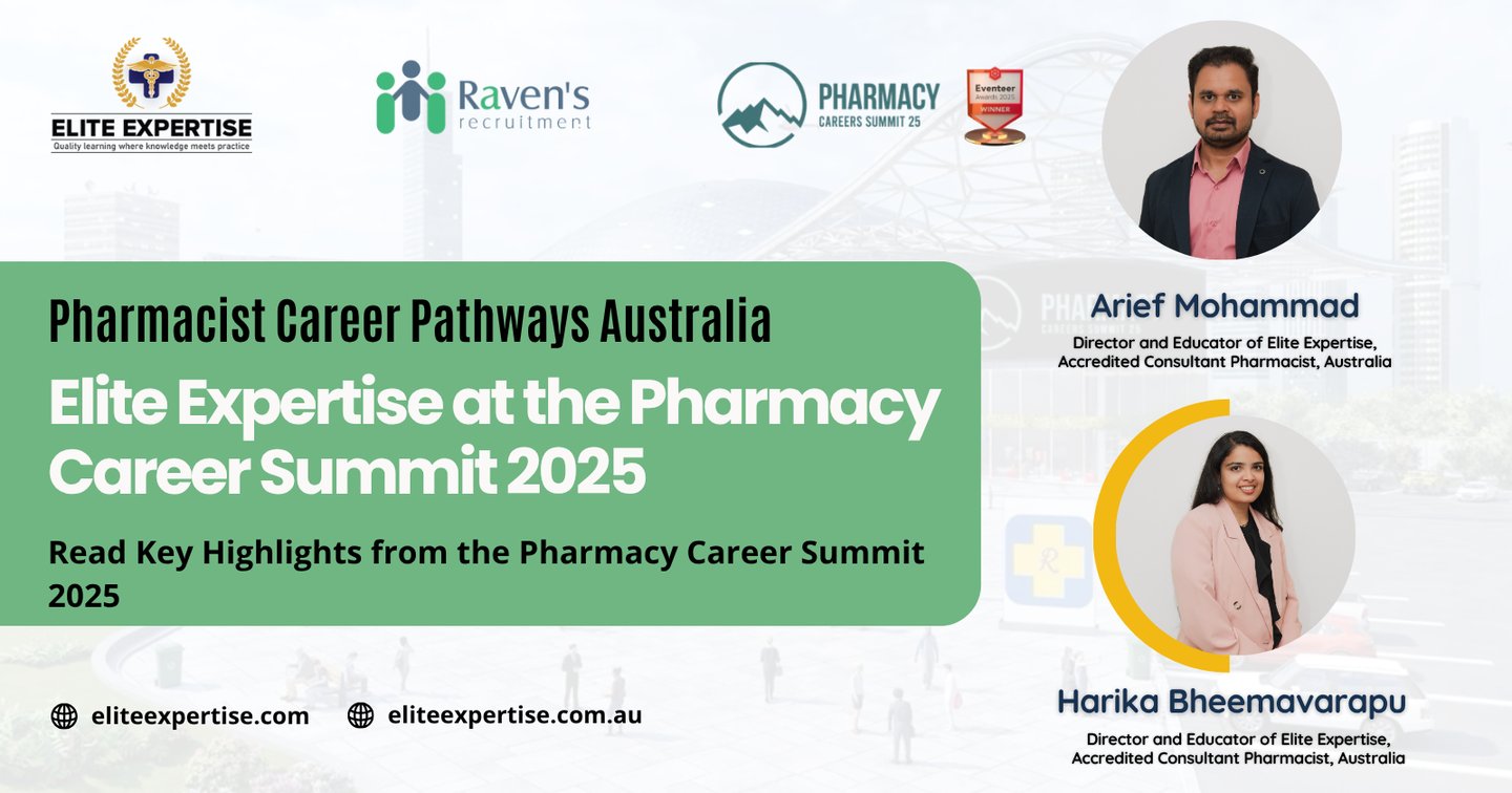 Pharmacist Career Pathways Australia: Elite Expertise at the Pharmacy Career Summit 2025 | Elite ...