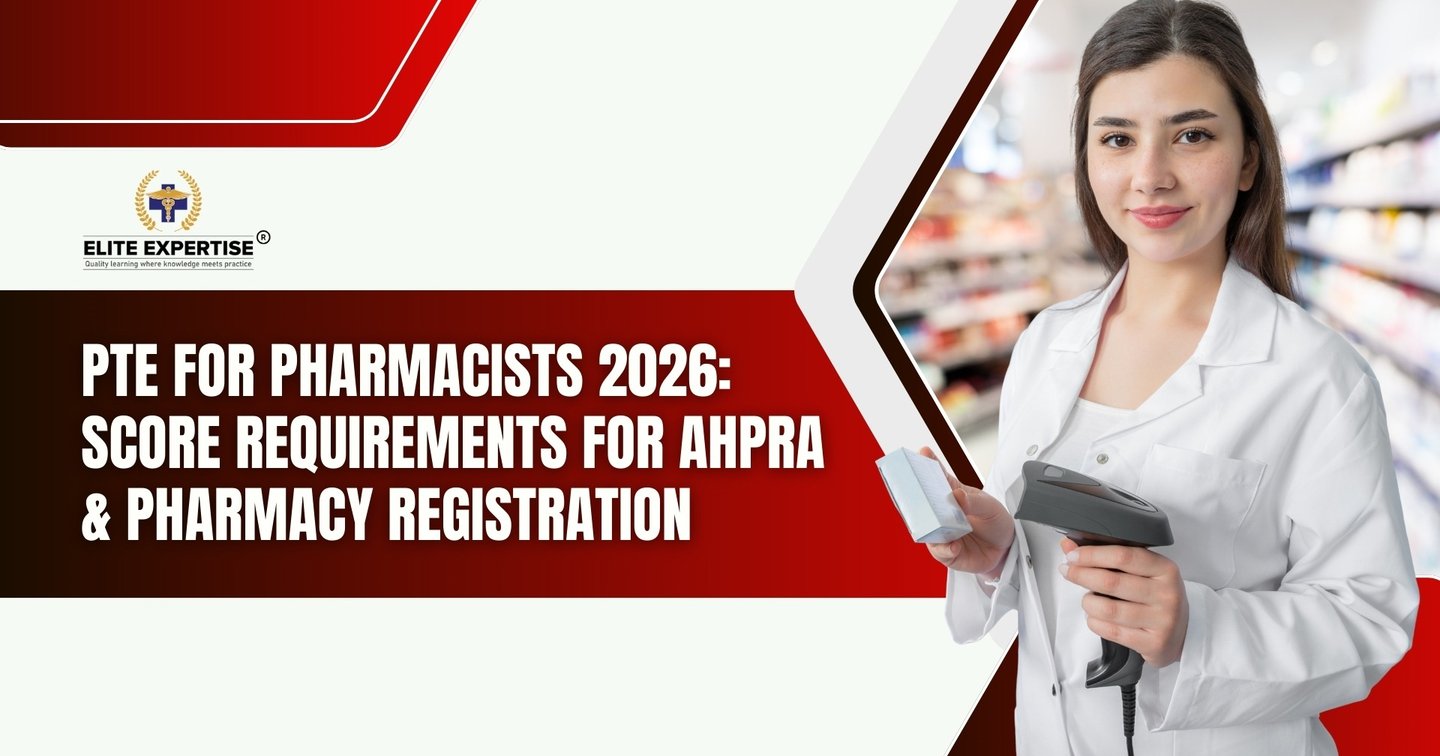 PTE for Pharmacists 2026: Score Requirements for AHPRA & Pharmacy ...