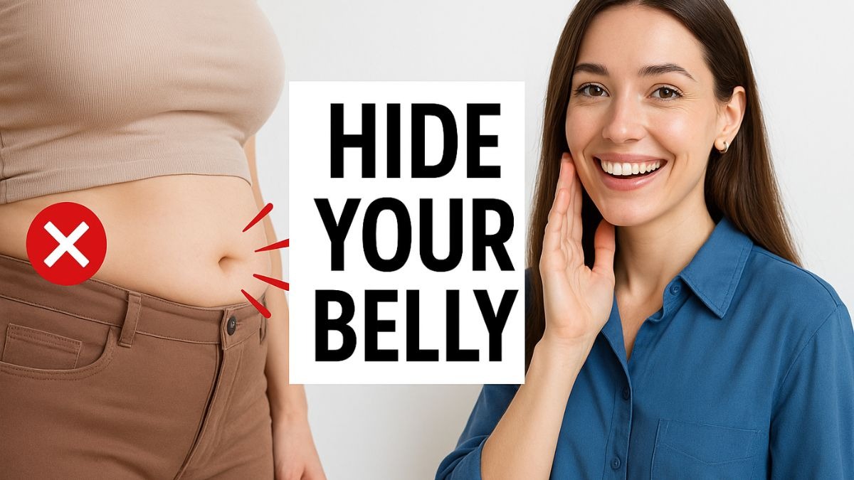 How To Hide Belly Fat Instantly 16 Genius Style Tips That Actually