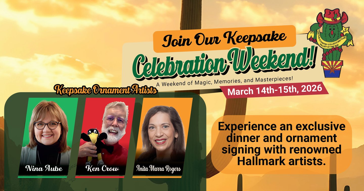 Magical Weekend with Hallmark Artists - Reserve Now! | Arizona Keepsake ...