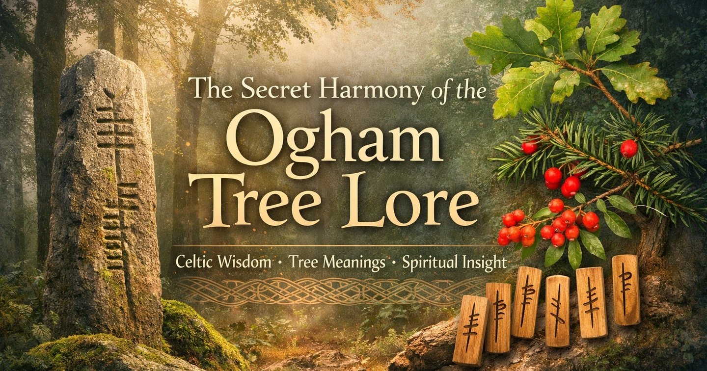 Ogham Tree Lore: Celtic Tree Meanings, Spiritual Harmony & Symbolism ...