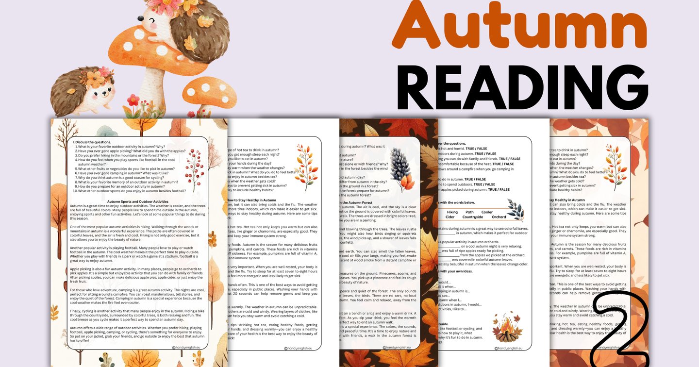[PDF] Reading Comprehension for teens and adults: AUTUMN: part 2 ...