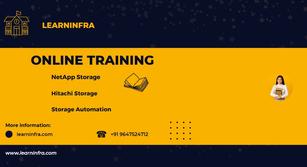 Expert Infrastructure Training for Storage and Automation | Infra ...
