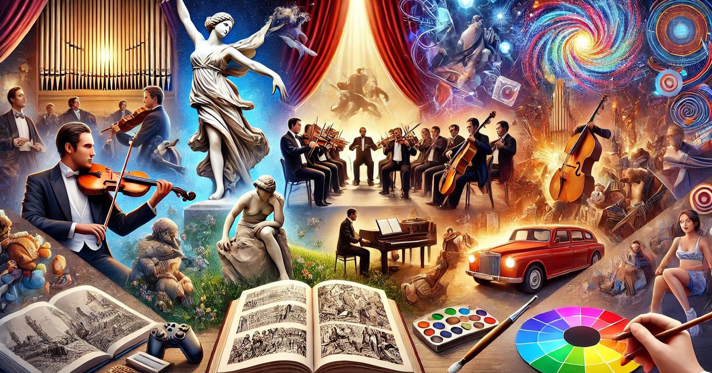 As 11 Artes: Exploração Completa das Formas de Expressão Artística ...