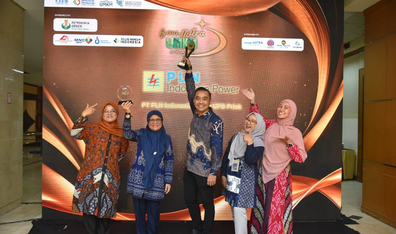 Konsisten Bina UMKM, PT PLN Indonesia Power UBP Priok Berhasil Raih Penghargaan Bina Mitra UMKM ...