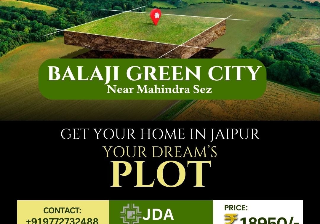 Balaji Green 2 City Residential Plots in Jaipur | Jaipur Dream Homes