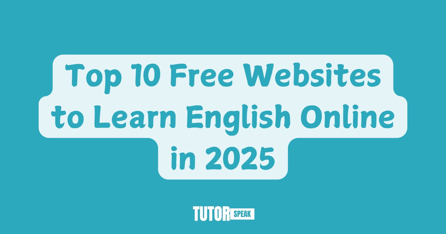 Top 10 Free Websites to Learn English Online in 2025 | TutorSpeak