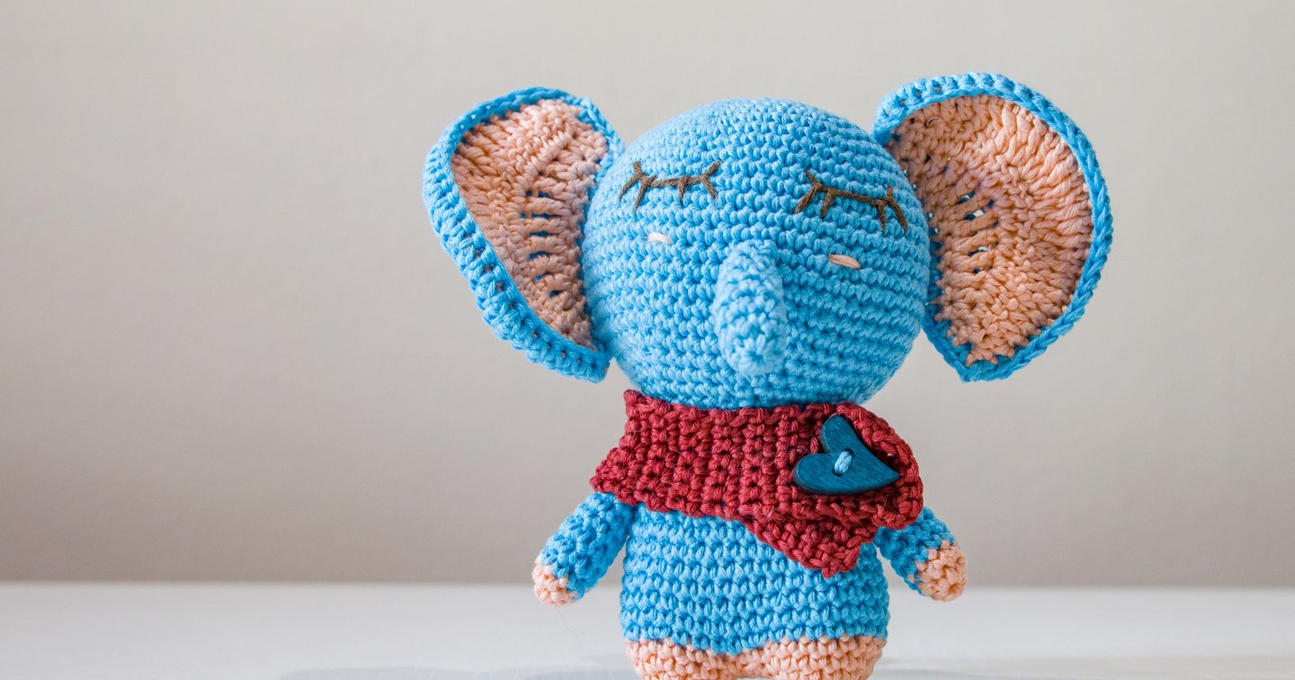 Abba The Elephant | Angel's Crochet Studio