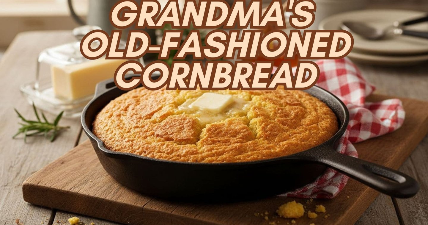 Grandma's Old-Fashioned Cornbread | Southern Spice Homestyle Delights