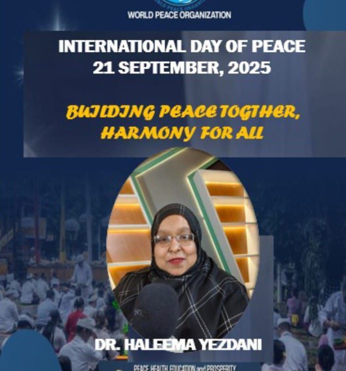 Building Peace Together, Harmony for All: WPO Commemorates World Peace ...