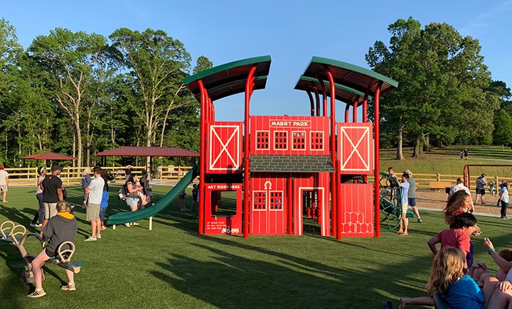 Explore Mabry Park's Fun Farm-Themed Playground for Kids | Mabry Park ...