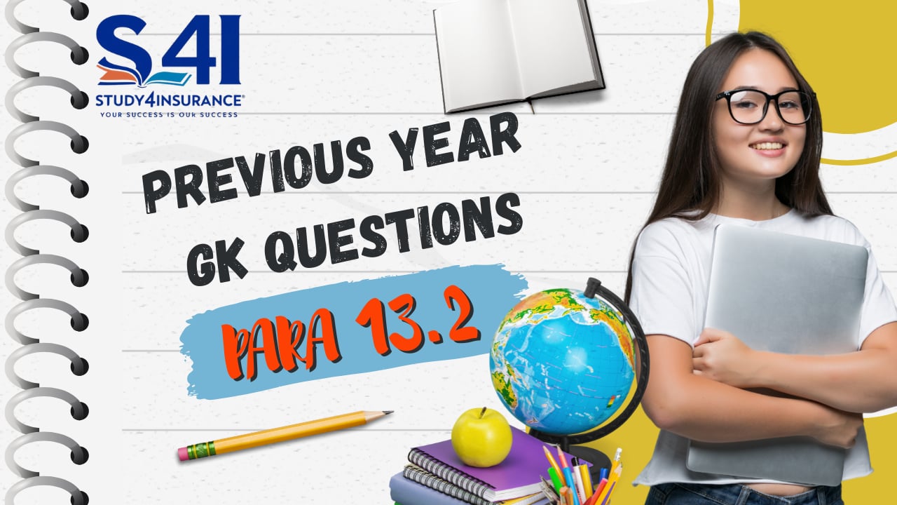 Last 7 Years GK Questions Asked in Para 13.2 Exam – Internal Promotional Exam from Assistant to ...