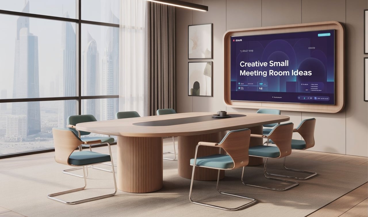 Creative Small Meeting Room Ideas Dubai Startups | Custom Office ...