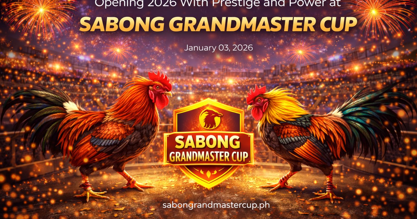 Opening 2026 With Prestige and Power at SABONG GRANDMASTER CUP January ...