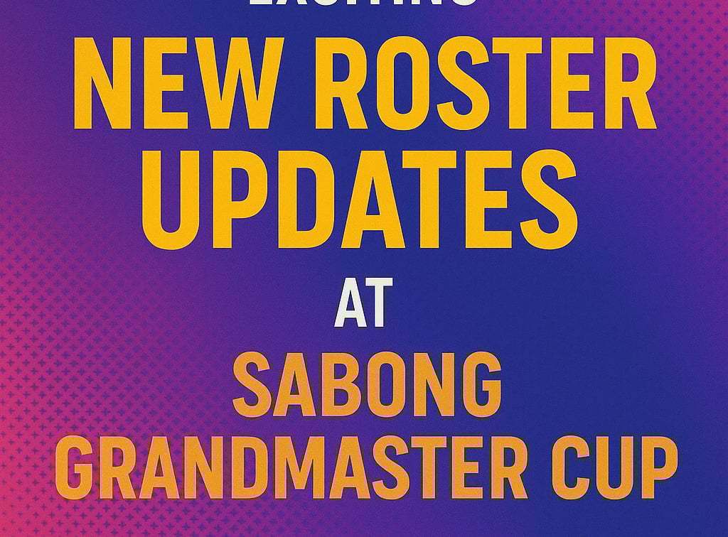 Exciting New Roster Updates Announced at SABONG GRANDMASTER CUP ...