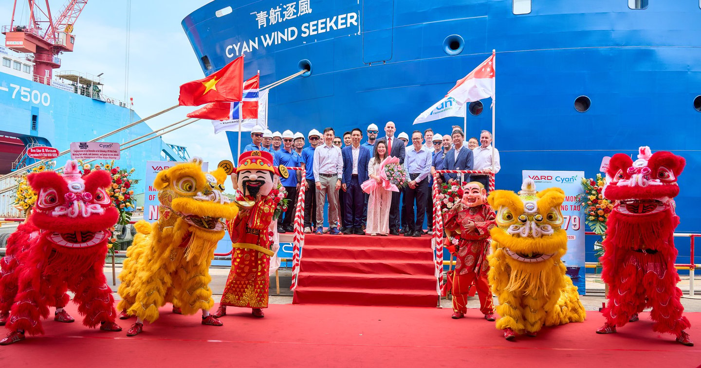 Cyan Renewables Celebrates Christening of New Offshore Wind Vessel ...