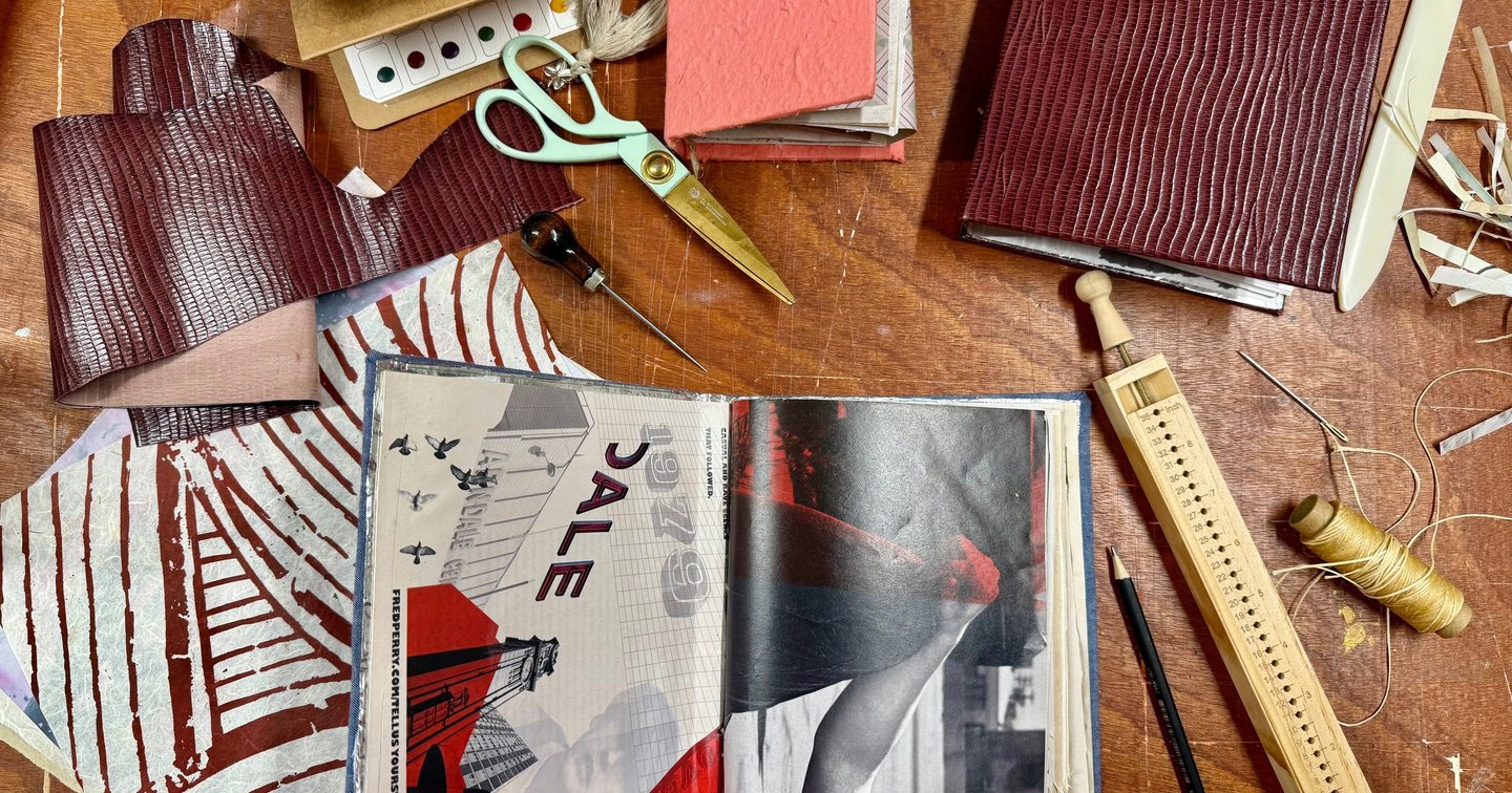 Handmade Journal Workshop London: Life Stuck Together – Paper, Pages ...