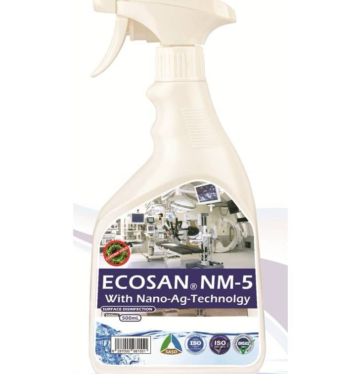 Ecosan® NM-5: Innovative Disinfection Solution, An innovative Saudi ...