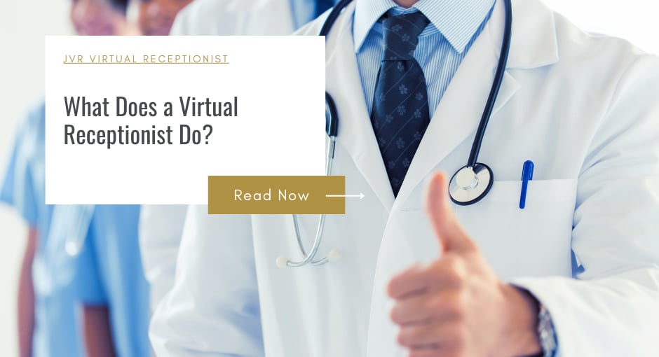 What Does a Virtual Receptionist Do? | JVR UK Guide | JVR AI UK