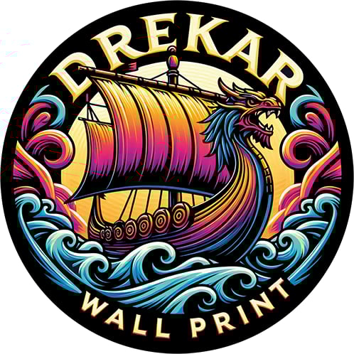 Drekar Wall Print - Bedfordshire, Hertfordshire & Buckinghamshire Wall ...