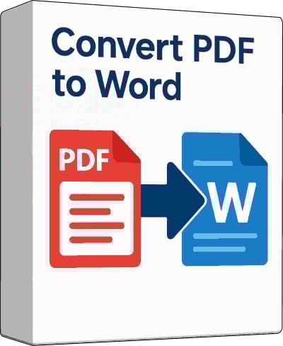 Convert PDF to Word. Easy, Fast, Accurate, and No Formatting | PCSPEEDFIX