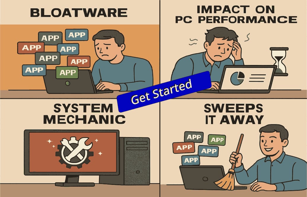 What is Bloatware? Understanding Types & Impact | PCSPEEDFIX