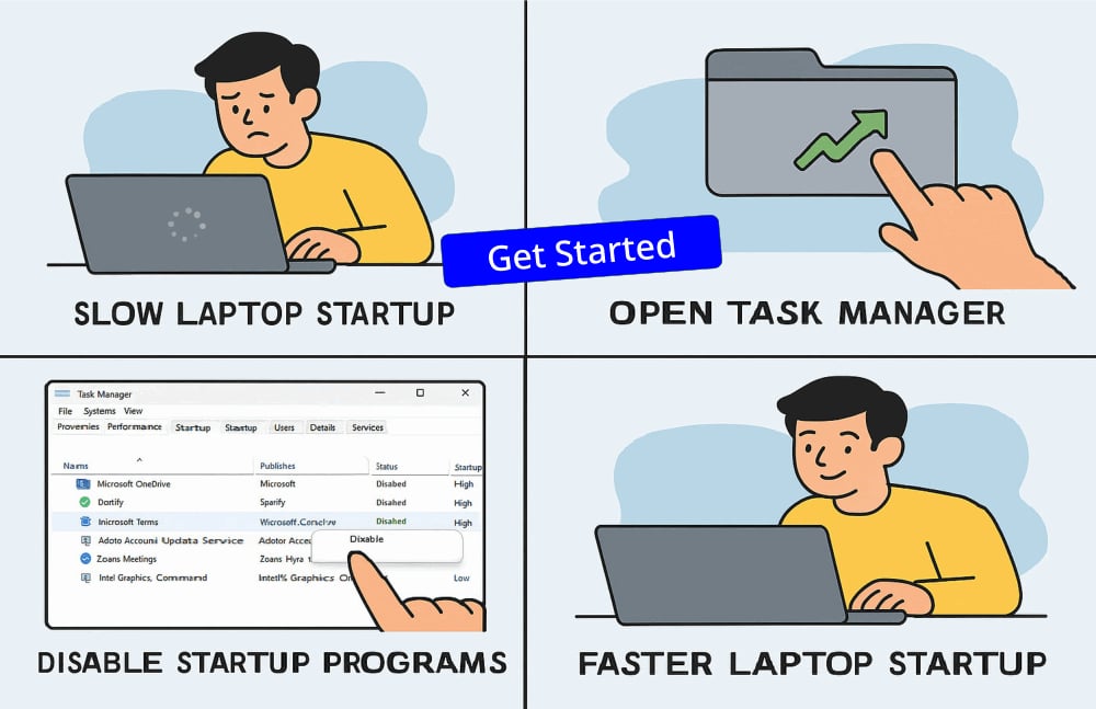 How to Speed Up Laptop - Disable Startup Programs | PCSPEEDFIX