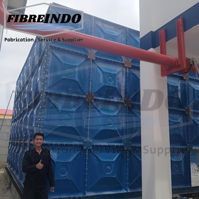 Panel tank fiberglass - Roof Tank Fiber - tangki air fiber - Watertank ...