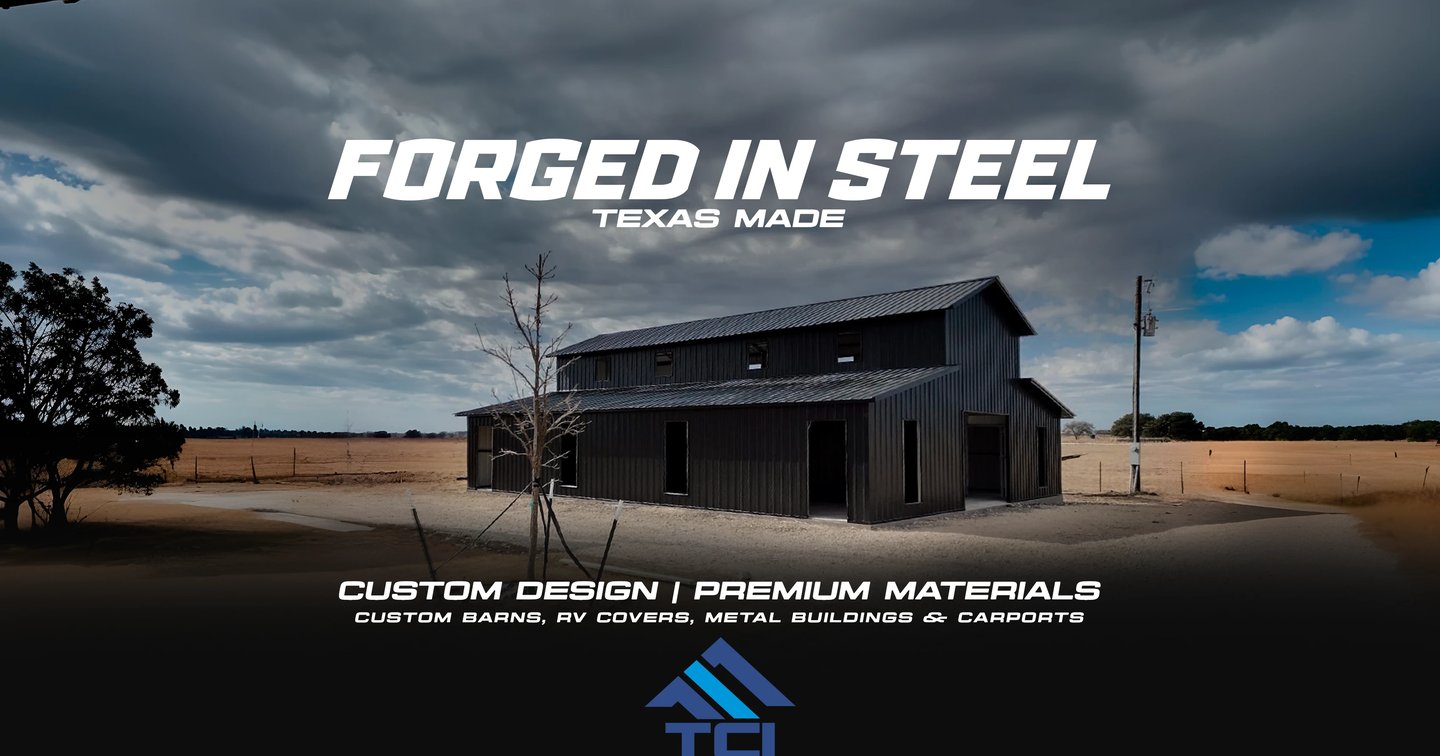 Custom Metal Barns for Farming and Ranching