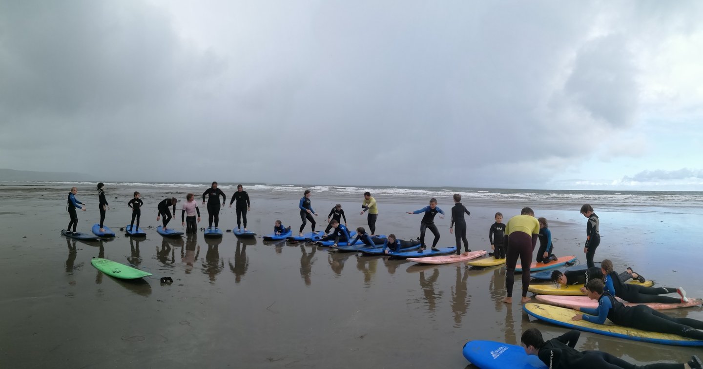 Discounted university surf lessons for Aberystwyth university ...