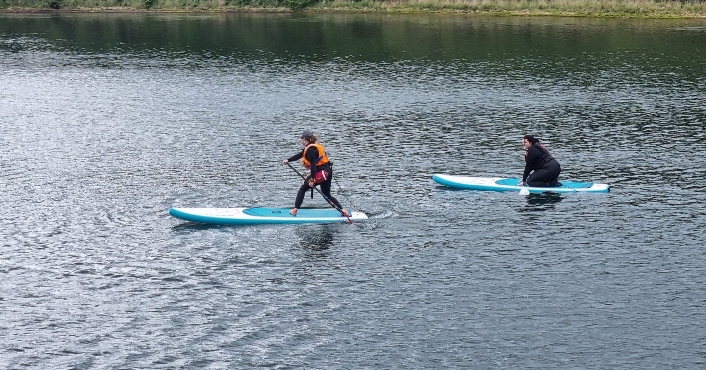 Private Stand Up Paddle Board Lessons in Borth | aberadventures.com