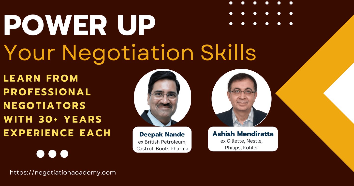 Online Masterclass on Negotiation Skills | Negotiation Skills Academy