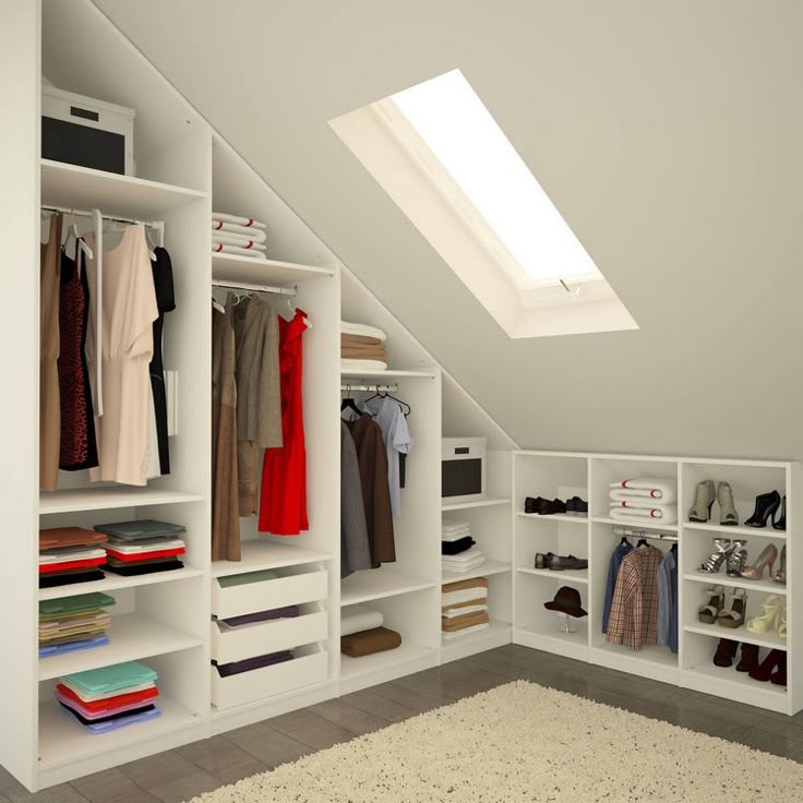 10 Smart Loft Wardrobe Ideas for Compact Spaces | NFA Architecture ...