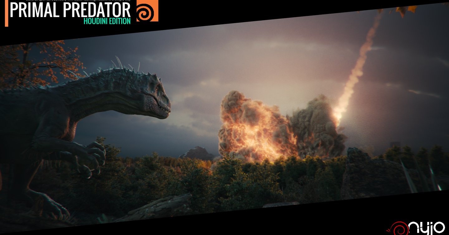 Primal Predator: Online Houdini FX Course | Nyjo FX | Become a VFX Artist