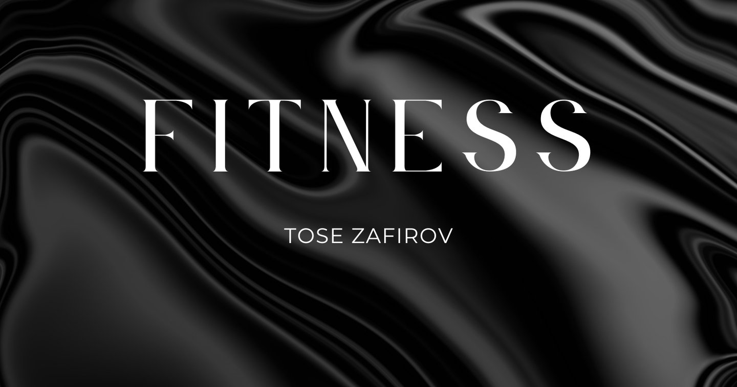 Meet Tose Zafirov: Macedonia’s #1 Bodybuilder and Fitness Influencer ...