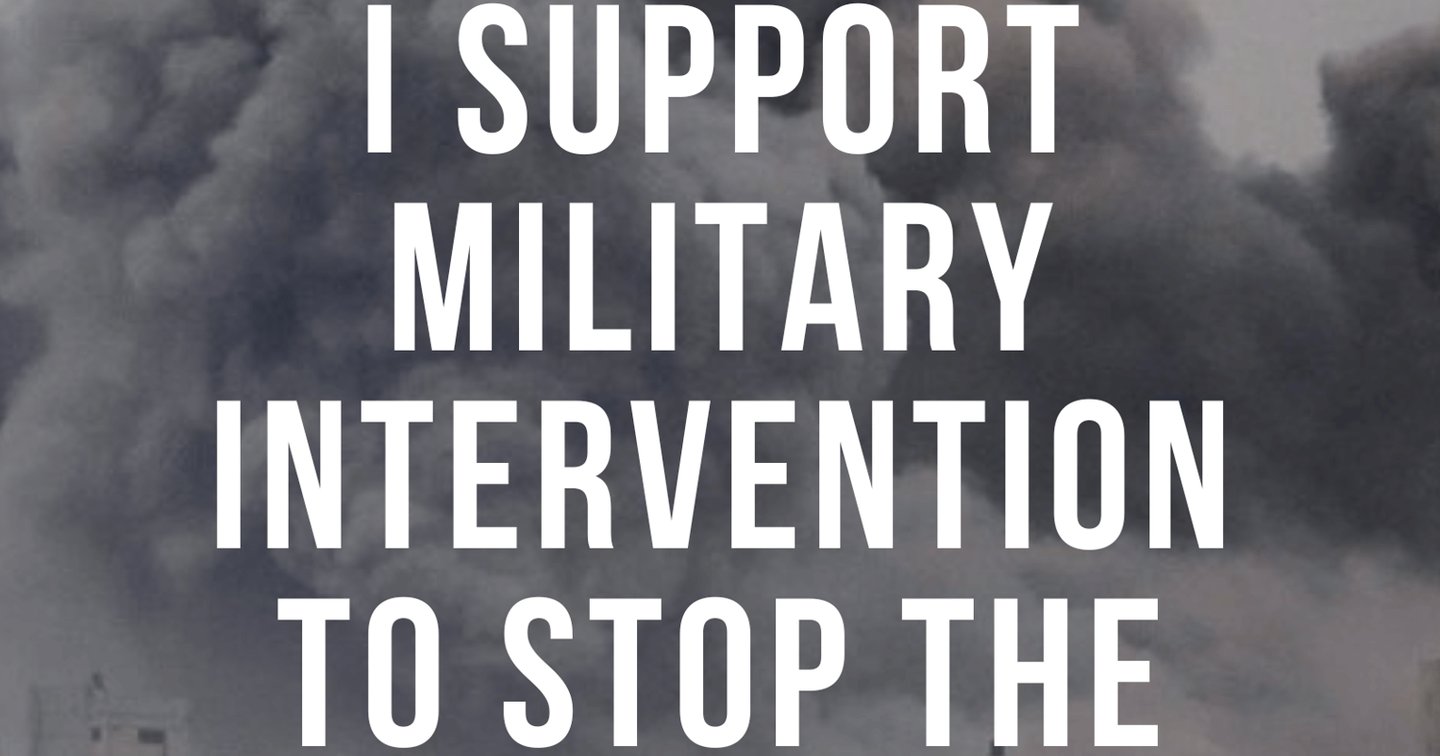 Take to the Streets! Demand Military Intervention | Protect Palestine