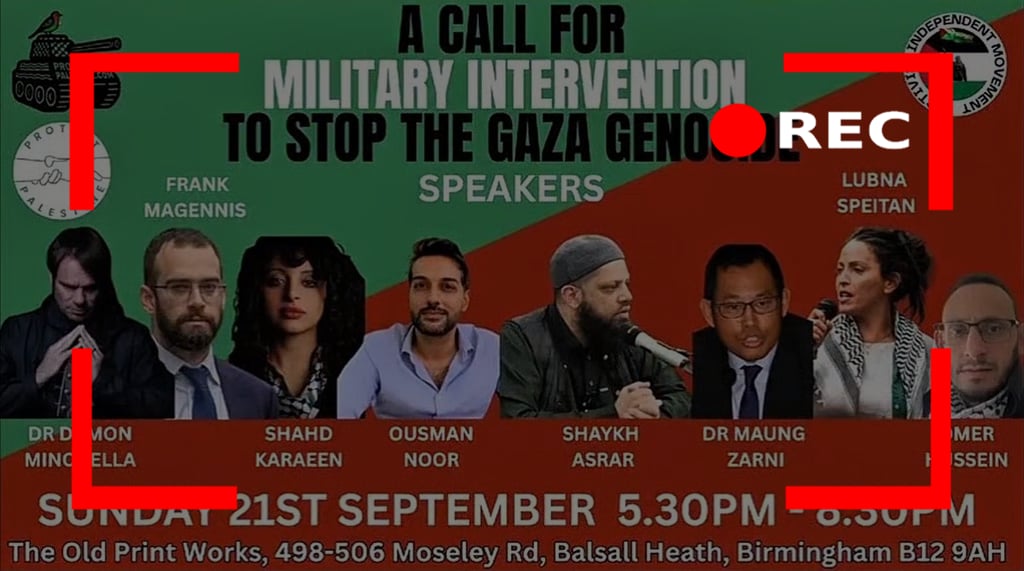 Activists Unite for Palestine: Military Intervention Call | Protect ...