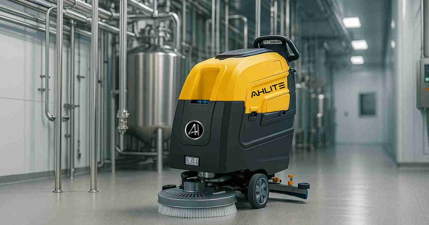 Walk Behind Sweeper Machine in India | Ahlite Industrial Floor Sweeper ...