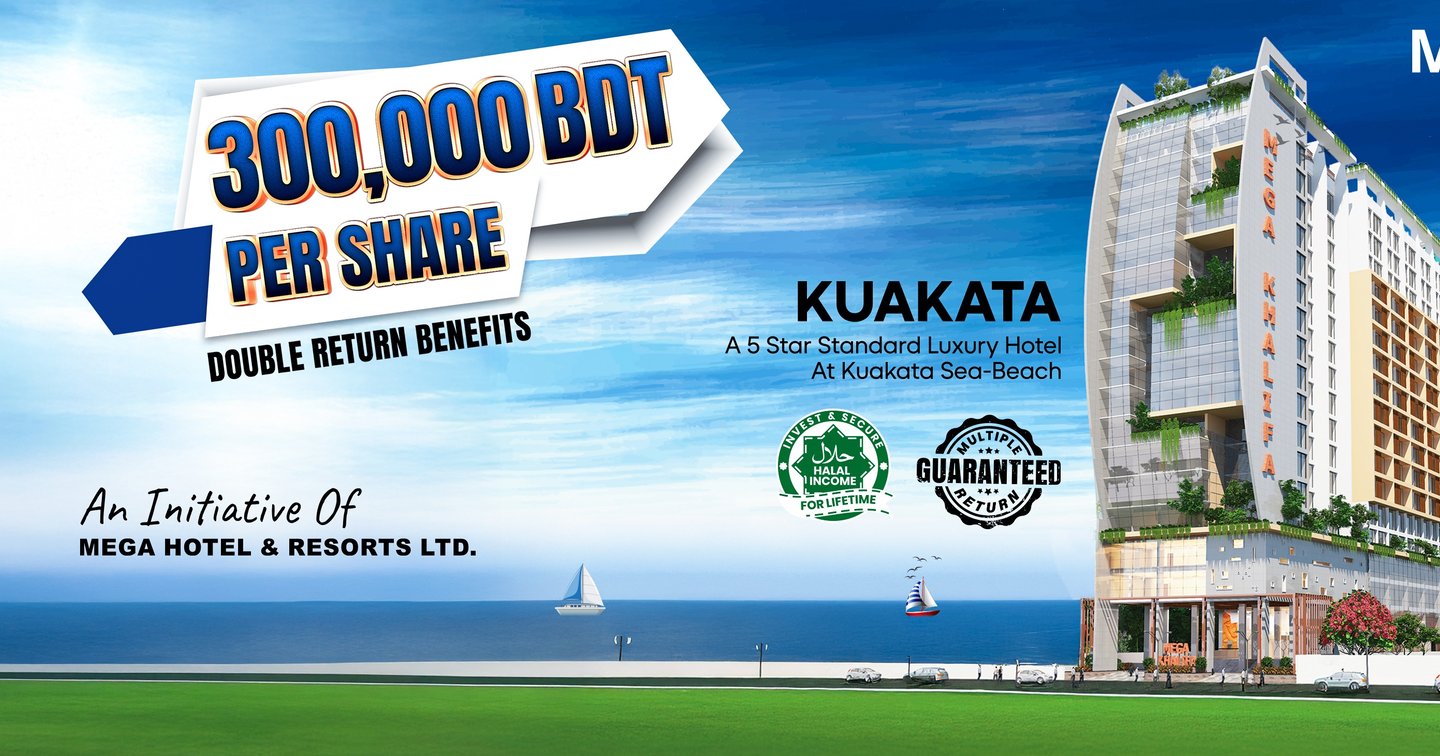 Luxury Five-Star Hotel at Kuakata | MEGA Khalifa