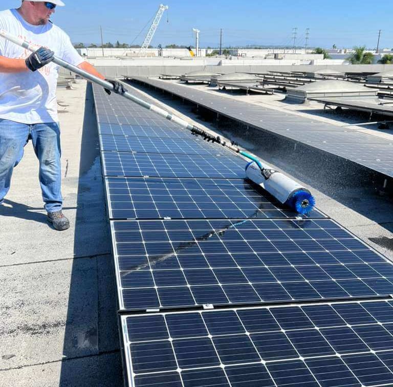 Transforming a Warehouse with Solar Panel Cleaning: A Veteran Solar ...