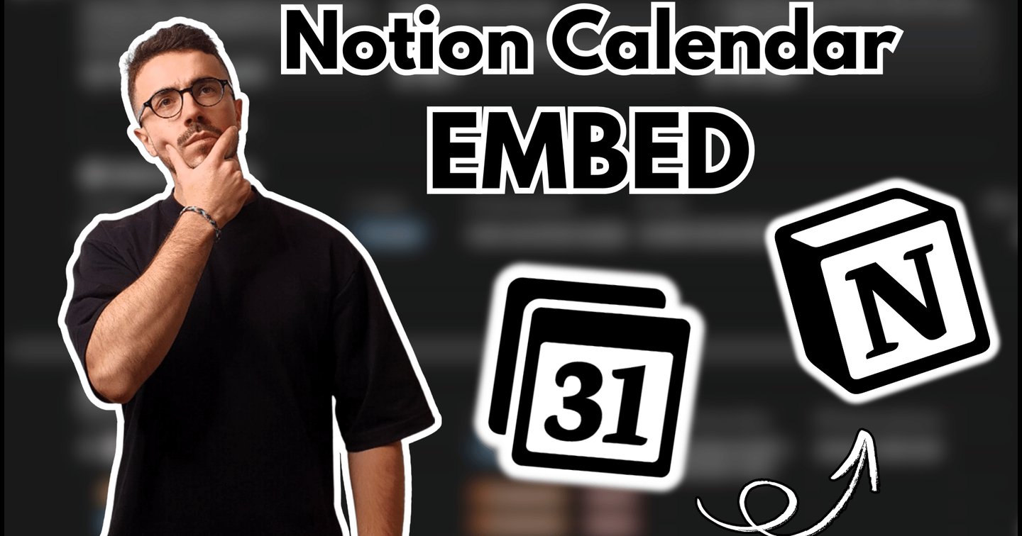 How To Display Notion Calendar In Notion