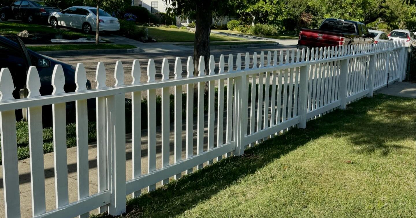 Classic Picket Fence: A Timeless Addition That Enhances Any Home ...