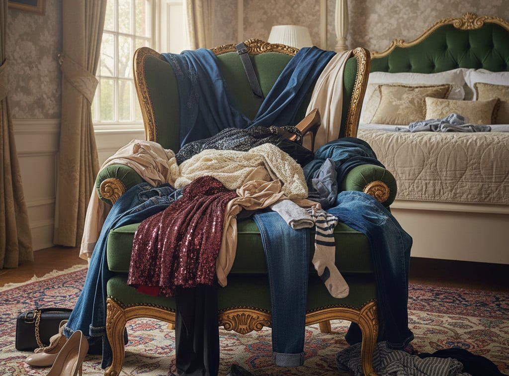 When The Chair Turns into a Clothes Dump | Make Simple- Professional ...