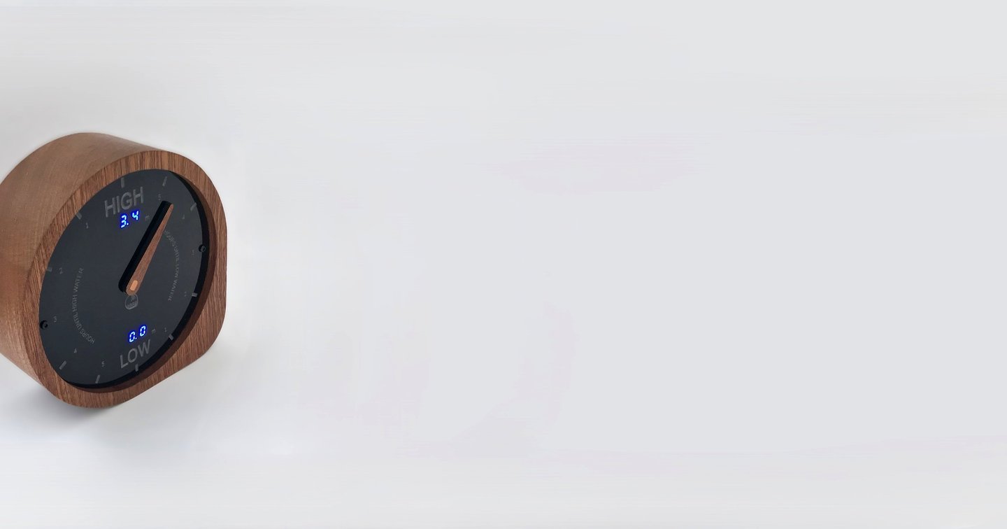 Smart WiFi connected iot Tide Clock - how it works | TideDials