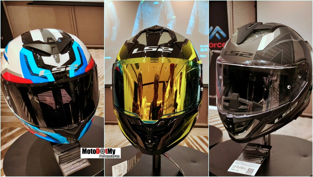LS2 Lancar 3 Model Helmet 'Full Face' Untuk Pasaran Malaysia, Harga ...