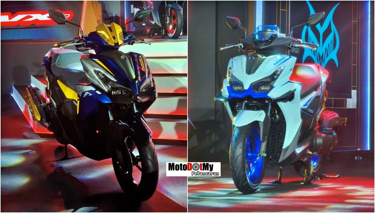 YAMAHA NVX (2025) Gen 3 Tiba Di Malaysia, 2 Varian, Harga Mula RM ...