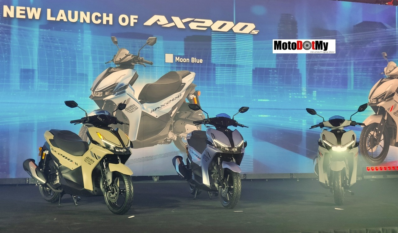 QJMOTOR AX200S (2025) Lancar Di Malaysia, Ada TCS, Tangki Petrol 10L ...