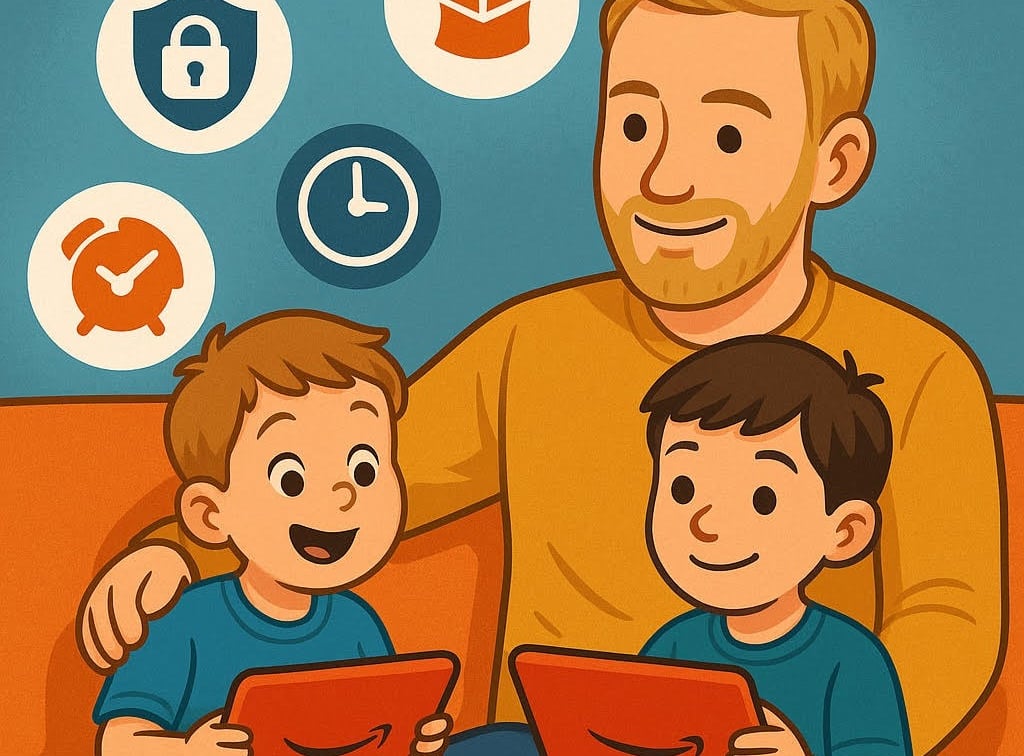 Setting up an Amazon Fire Tablet | Cybersecurity Parents LLC