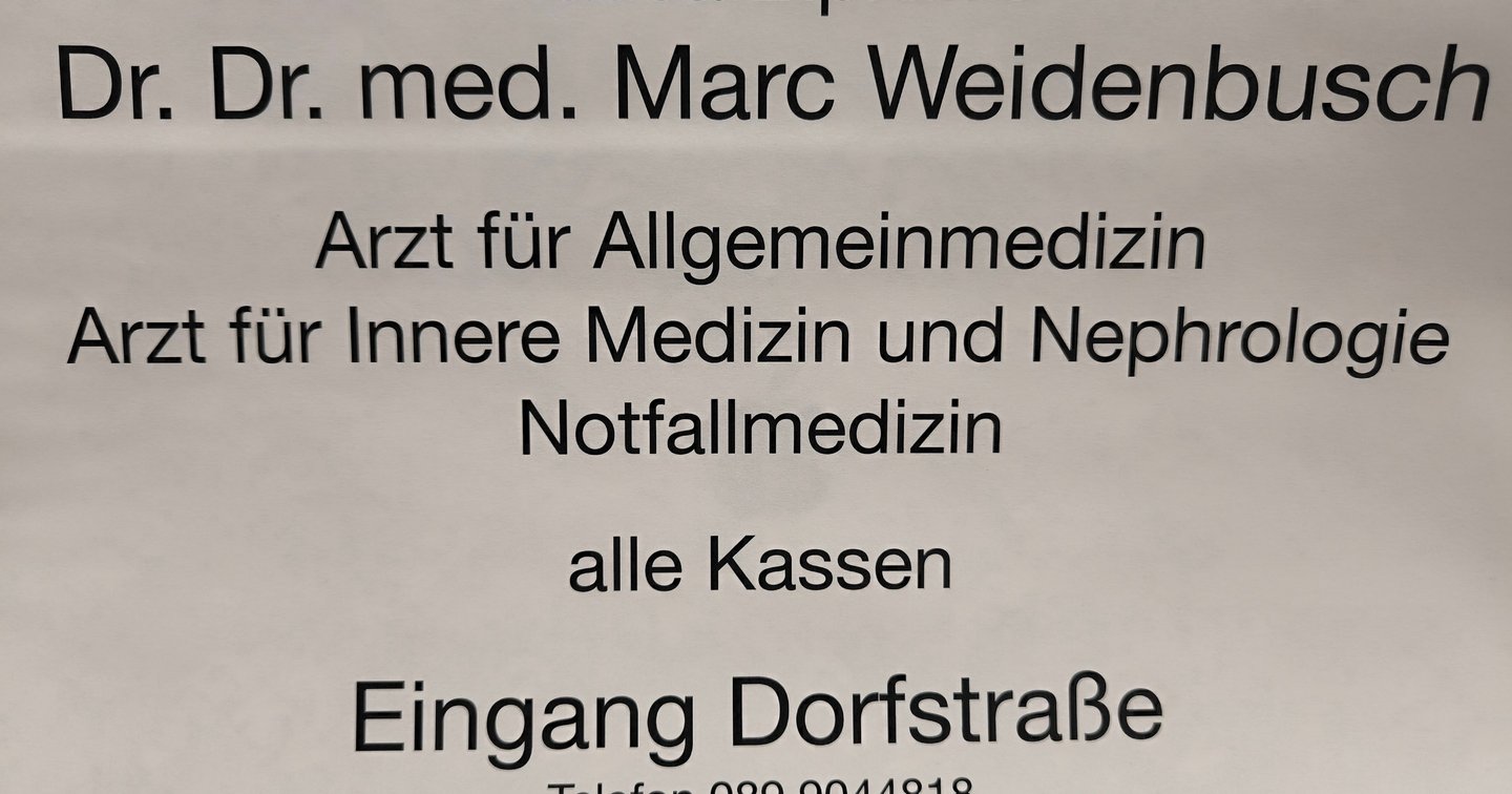 Unser Team in der Hausarztpraxis Dr. Weidenbusch in Kirchheim bei ...