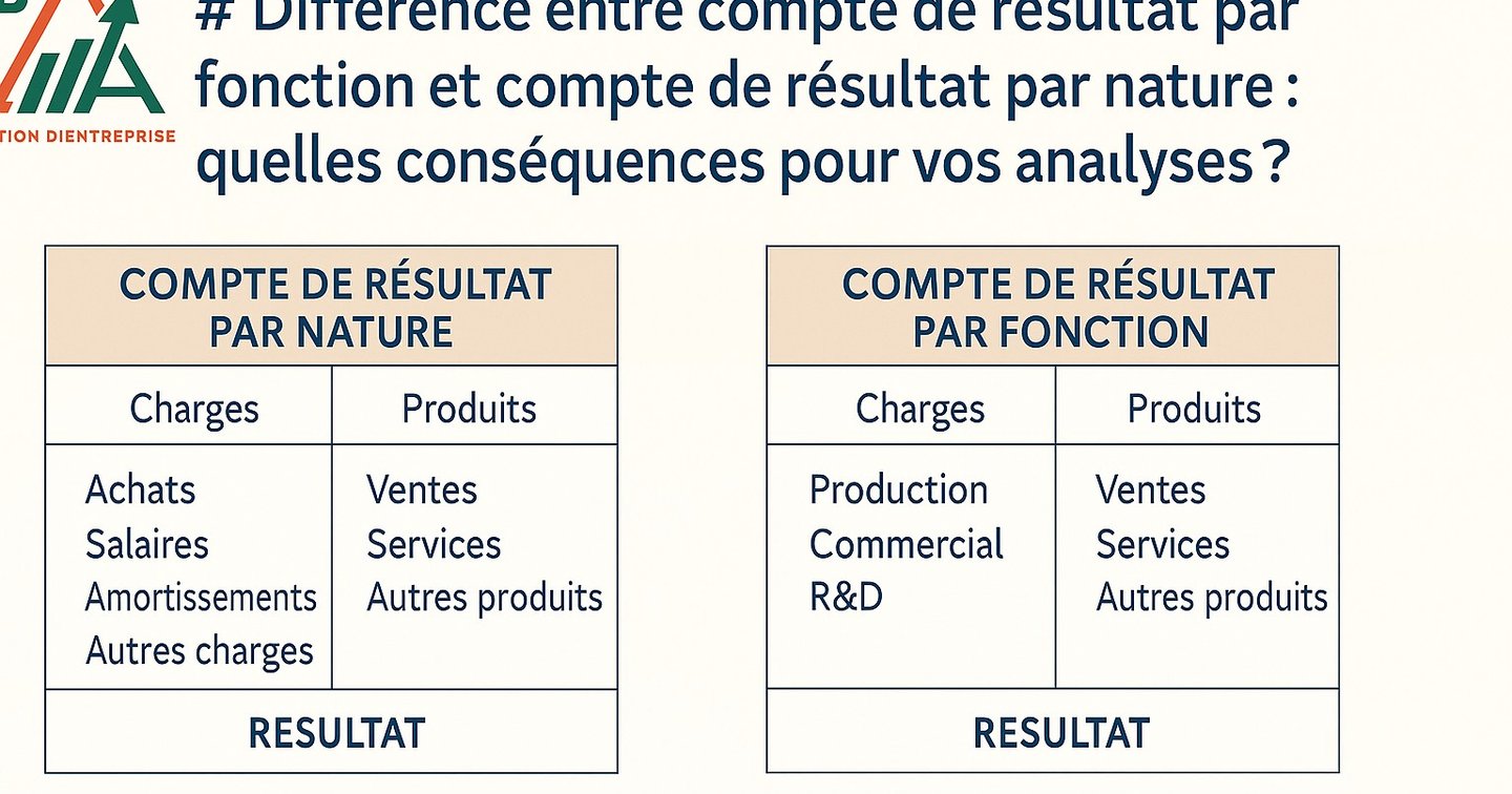 🔍 Compte de résultat par nature vs compte de résultat par fonction ...